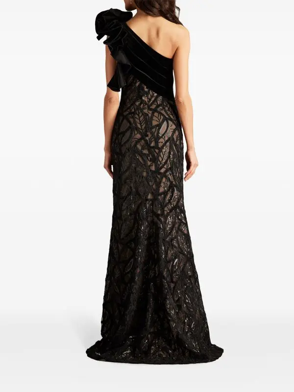 Tadashi Shoji Caraway One-shoulder Gown