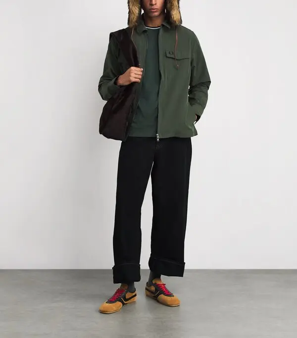 Fred Perry Twin-pocket Logo Overshirt