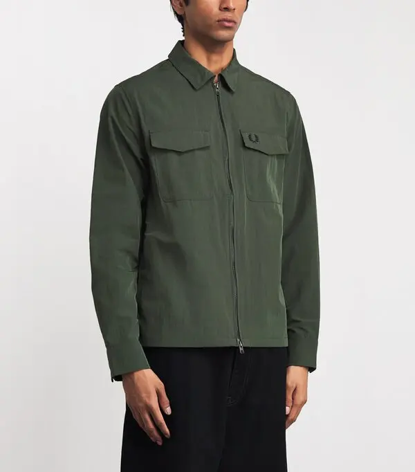 Fred Perry Twin-pocket Logo Overshirt