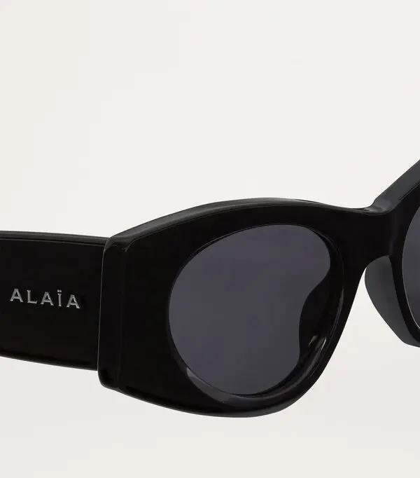 Alaïa Cat Eye Sunglasses - Black