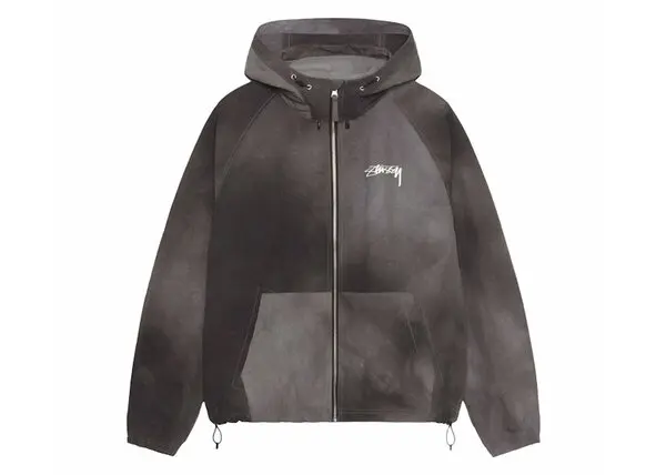 StÜssy Beach Wave Dye Shell - Black