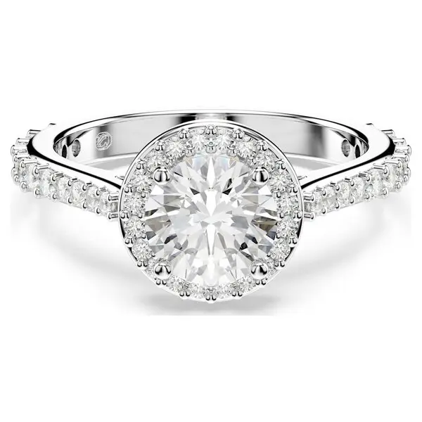 SWAROVSKI Una Angelic Cocktail Ring - White