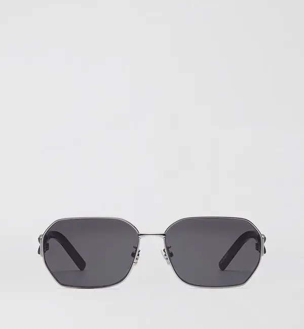 Mcm Rectangular Sunglasses - Silver