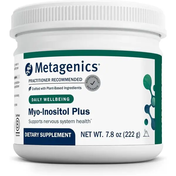 METAGENICS Myo-inositol Plus Powder 222 Grams - One-color