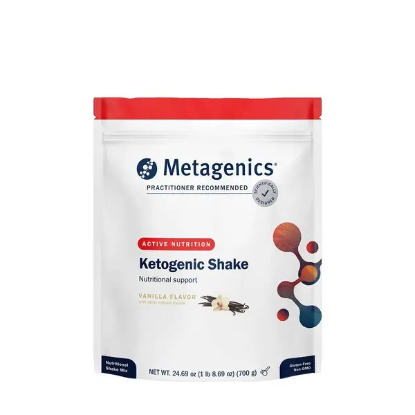 METAGENICS Ketogenic Shake Vanilla Flavor 700 Grams - One-color