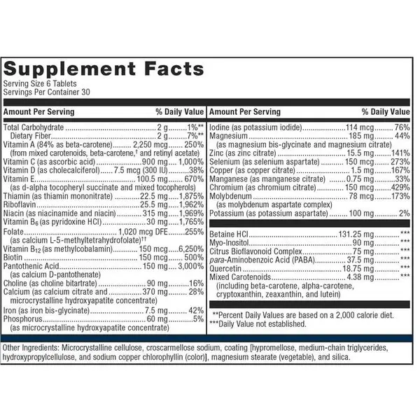 METAGENICS Multigenics Intensive Care 180 Tablets