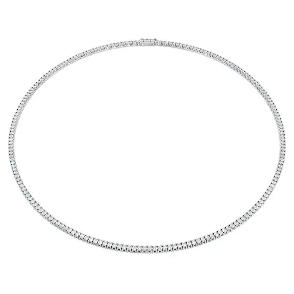 SWAROVSKI Eternity Tennis Necklace - White