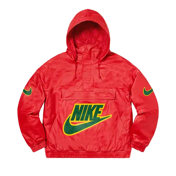 Supreme X Nike Leather Anorak