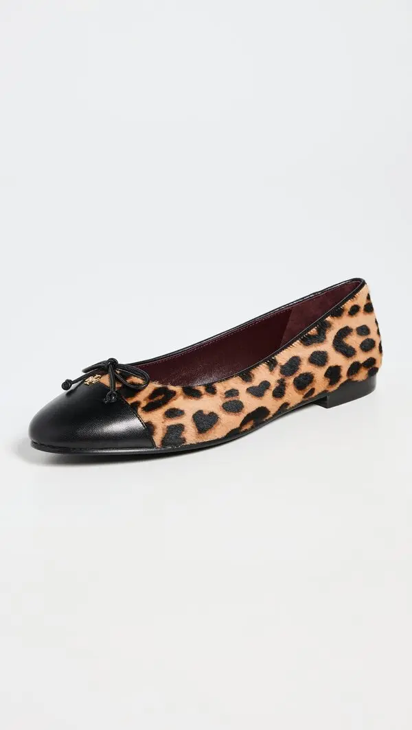 Tory Burch Cap-toe Ballerina Flats