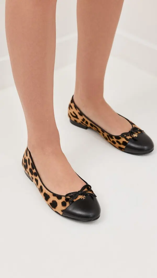 Tory Burch Cap-toe Ballerina Flats