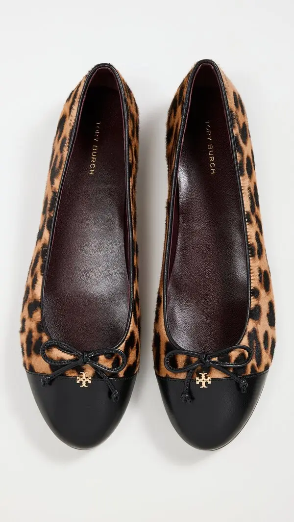 Tory Burch Cap-toe Ballerina Flats