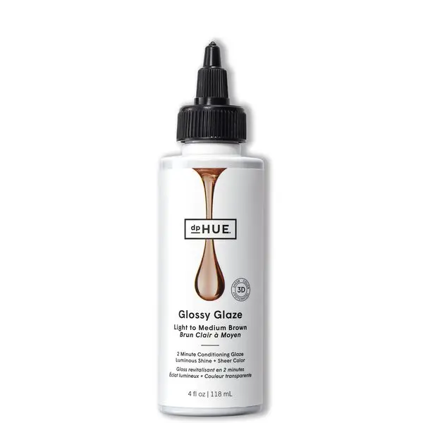 DPHUE Glossy Glaze 118ml - Light To Medium Brown