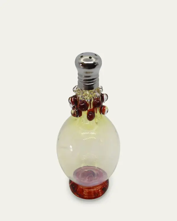 GLASS ACT Fetival Lace Salt And Pepper Shakers