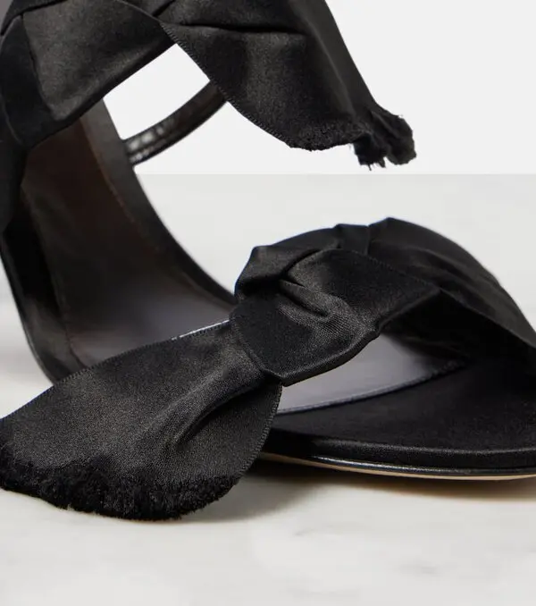 THE ROW Vika Satin Sandals