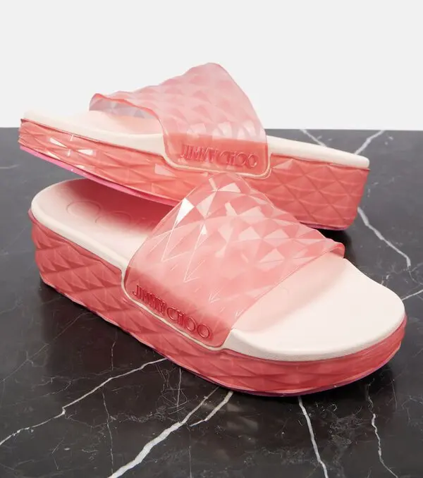 JIMMY CHOO Diamond Slides