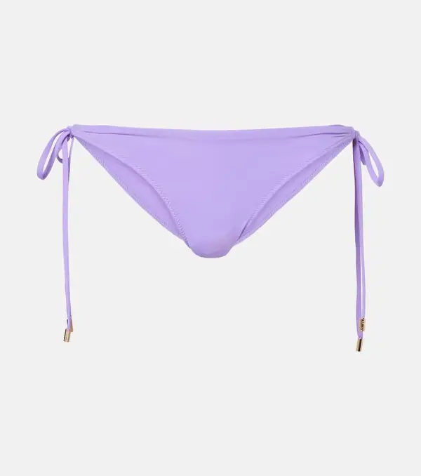 Melissa Odabash Istanbul Low-rise Bikini Bottom - Purple