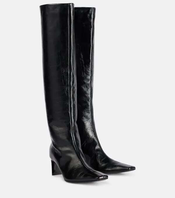 Khaite Ona 55 Leather Knee-high Boots