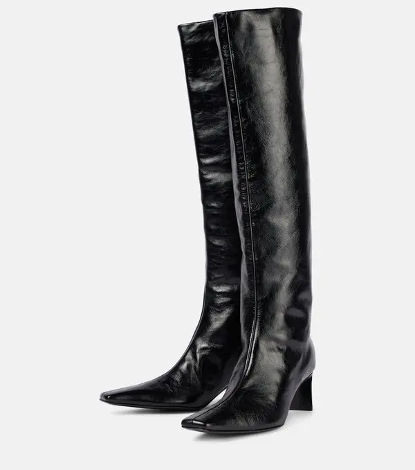 Khaite Ona 55 Leather Knee-high Boots