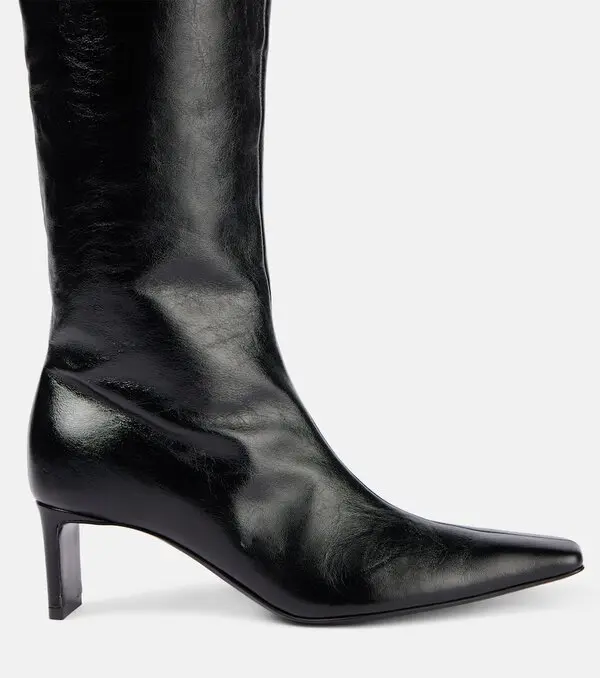 Khaite Ona 55 Leather Knee-high Boots