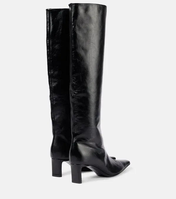 Khaite Ona 55 Leather Knee-high Boots