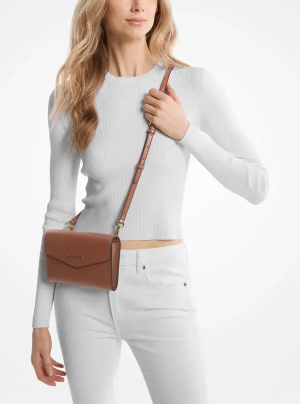 Michael Kors Charlotte Large 3-in-1 Signature Logo Tote Bag - Brown