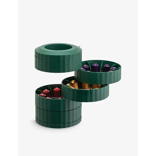 ALESSI Plissé Coffee Capsule Holder 23.7cm