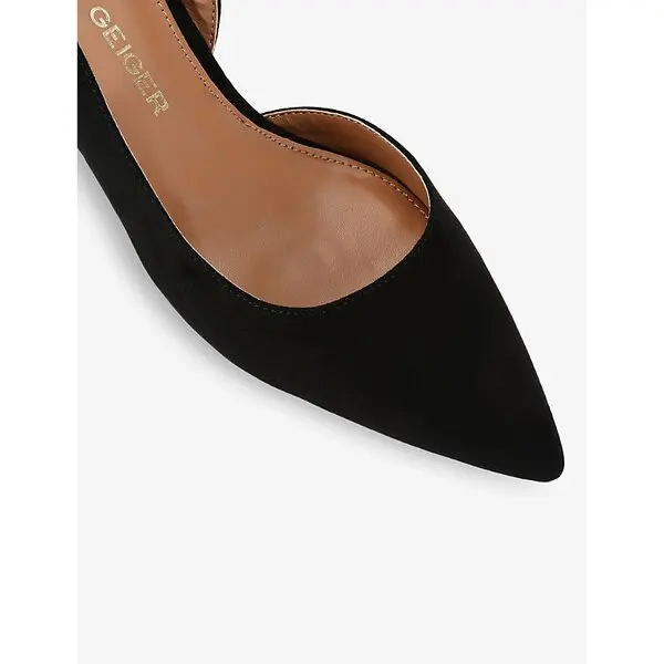 Kurt Geiger Aria Low 2 Slingback Suede Courts