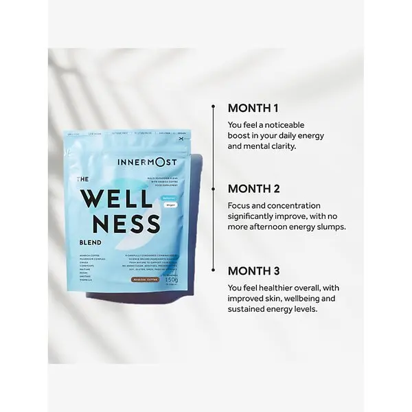 INNERMOST The Wellness Blend Multi-mushroom Food Supplement 150g