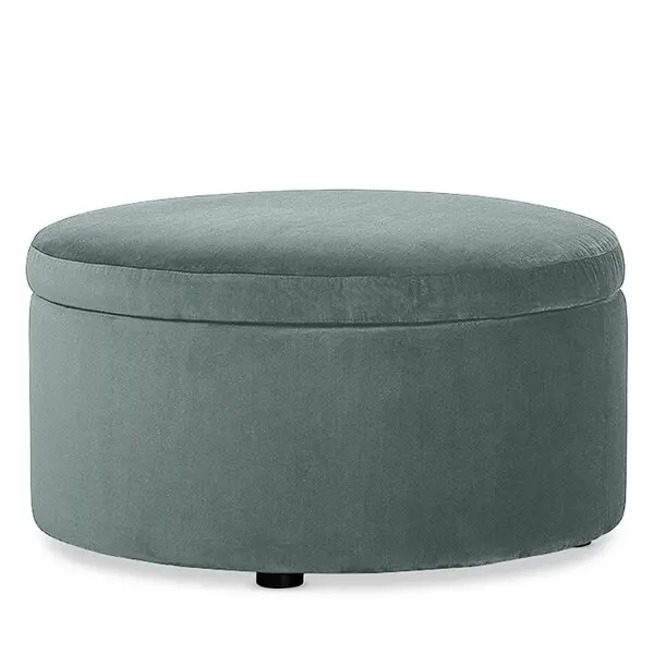 Bloomingdale'S Alta Medium Circle Ottoman - Monaco Spa