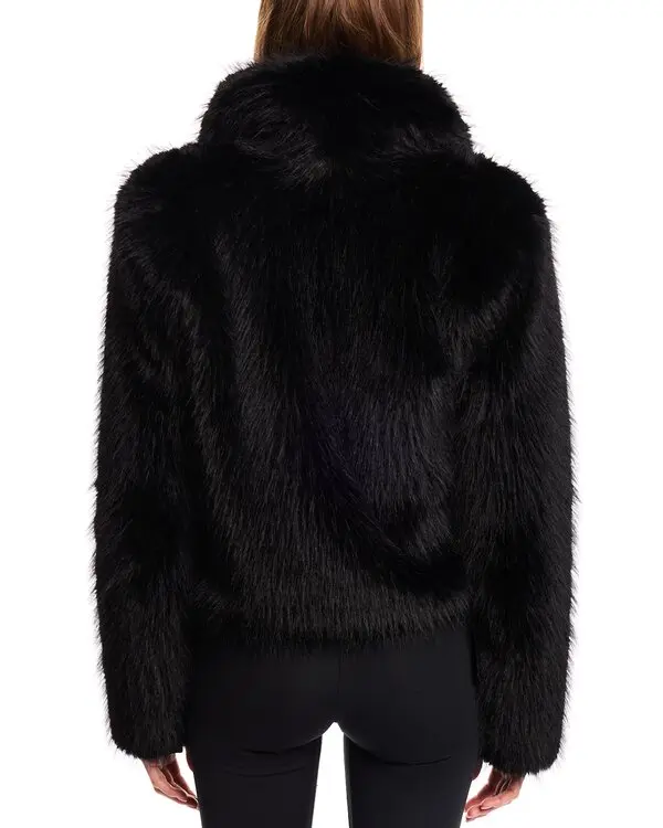 Sam. Vanessa Faux Fur Cropped Coat