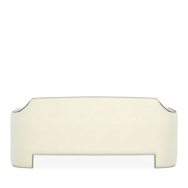 CARACOLE The Cat's Meow Sofa - Soft Silver Paint/pearl