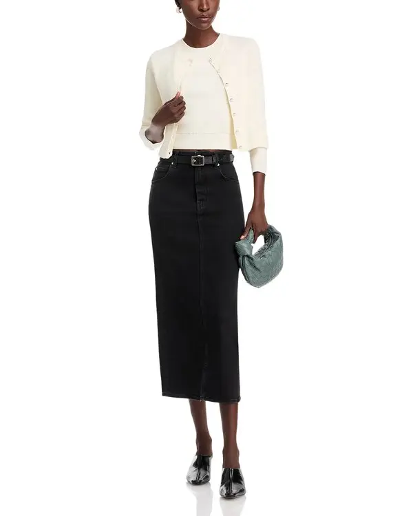 TOCCIN Zoe Classic Cropped Cardigan