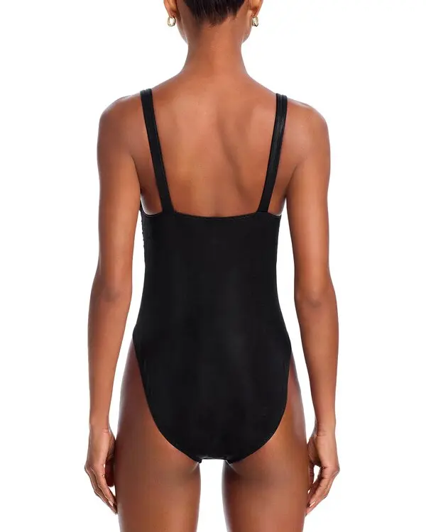 Norma Kamali Twist One Piece Swimsuit