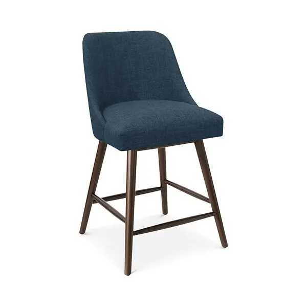 SKYLINE FURNITURE Sparrow & Wren Anita Counter Stool Exclusive - Zuma Navy