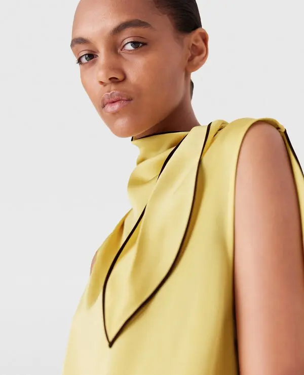 Stella McCartney Tie Neck Sleeveless Top