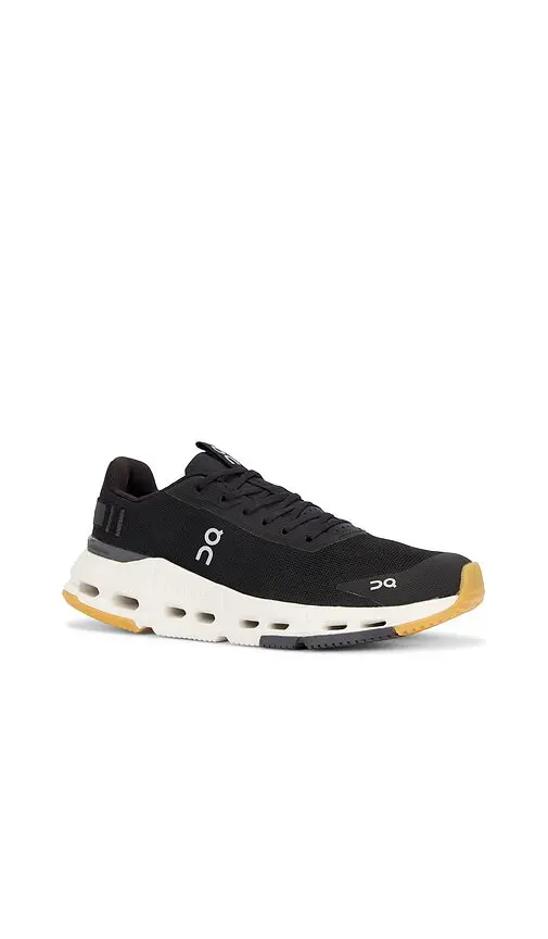 On Cloudnova Form 2 Sneaker - Black & Ivory
