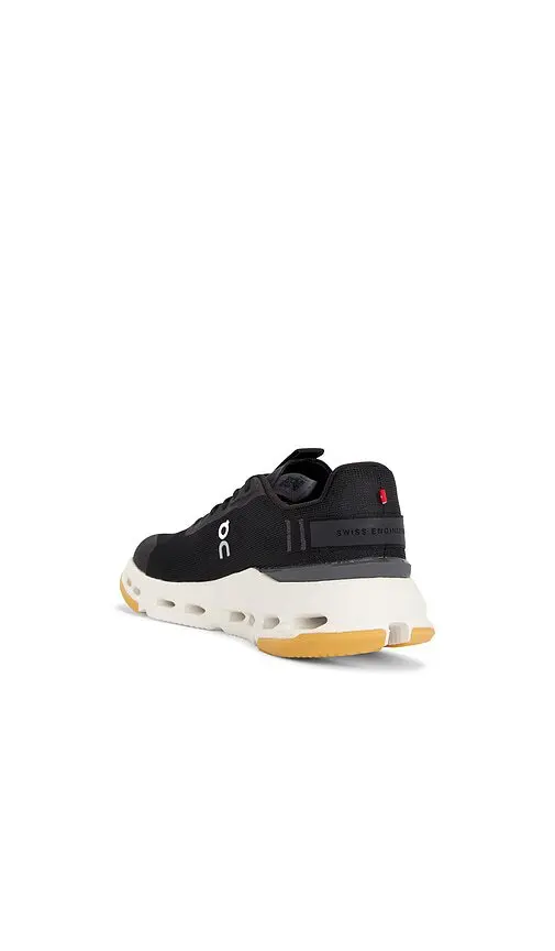On Cloudnova Form 2 Sneaker - Black & Ivory