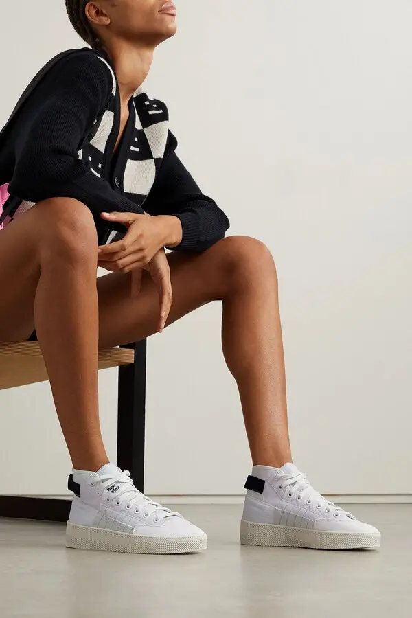adidas gazelle silver green womens Adidas Y-3 x NBHD Nizza Hi Sneaker » Buy online now! main image 0