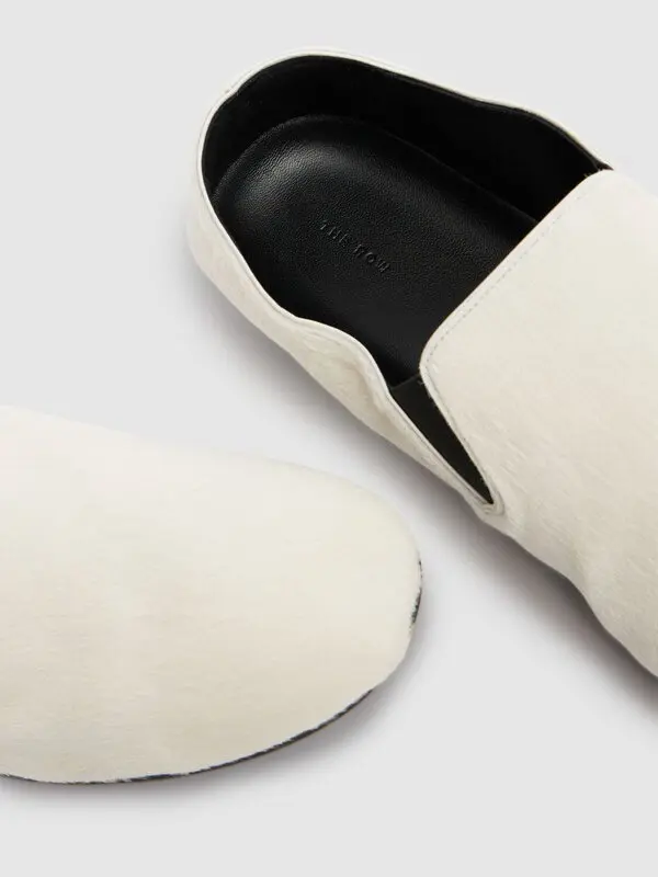THE ROW - THE ROW 10mm Vincit Pony Hair Loafers