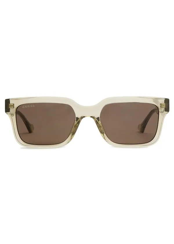 Gucci Rectangle Frame Sunglasses