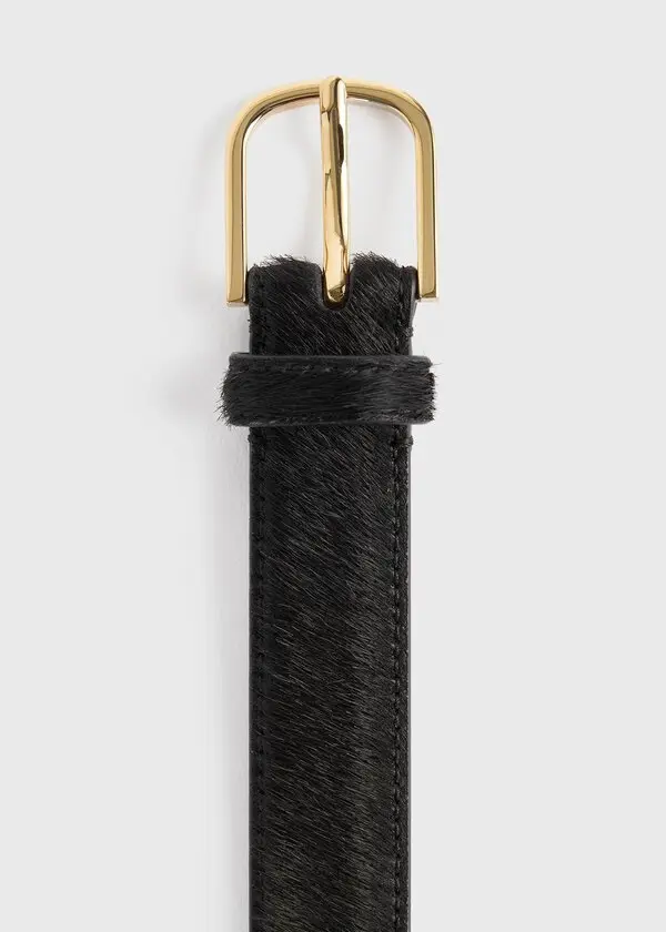 TOTEME Pony Hair Belt