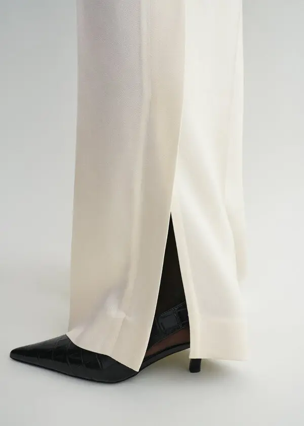 TOTEME Cuff-slit Trousers