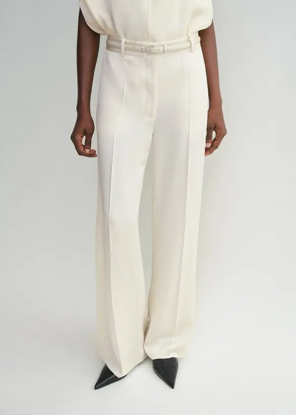 TOTEME Cuff-slit Trousers