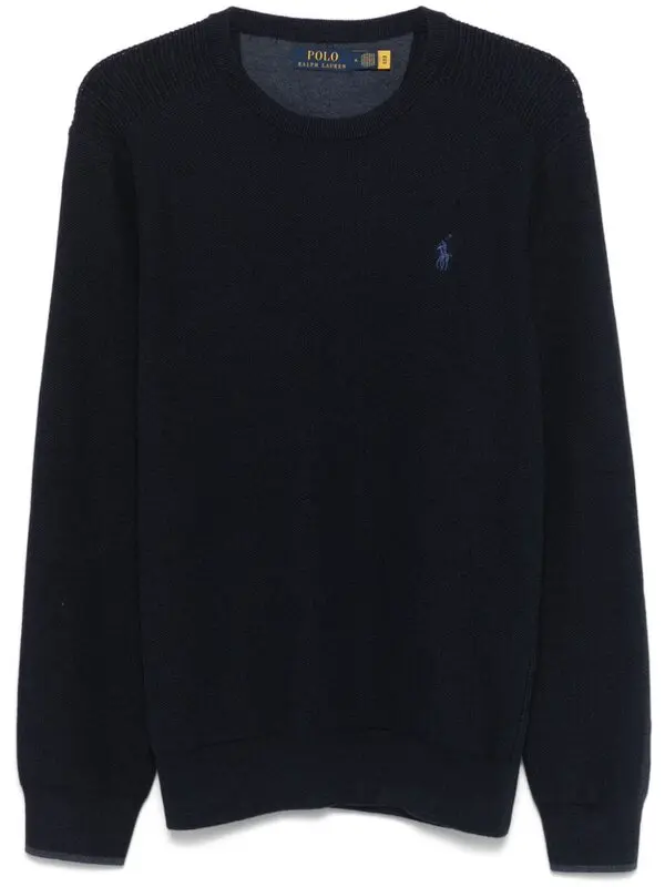 Polo Ralph Lauren Pony-embroidered Sweater - Blue