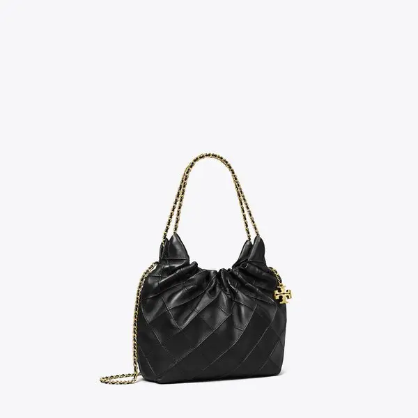 Tory Burch Mini Fleming Soft Hobo Bag