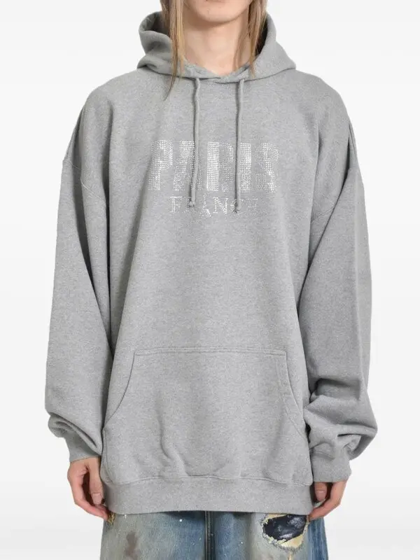 Vetements Stud-embellished Hoodie