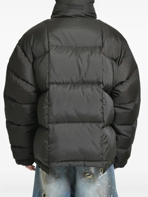 Vetements Logo-embroidered Padded Jacket