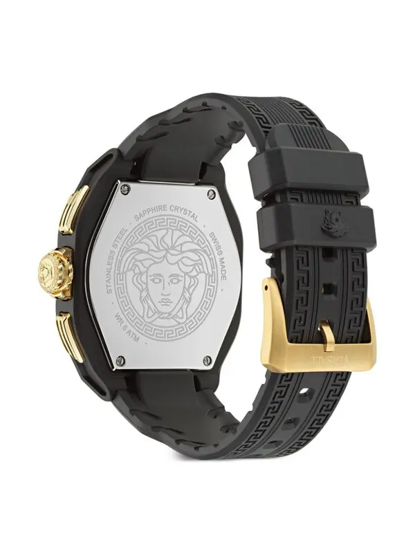 Versace V-legend Chrono 44mm Watch - Black