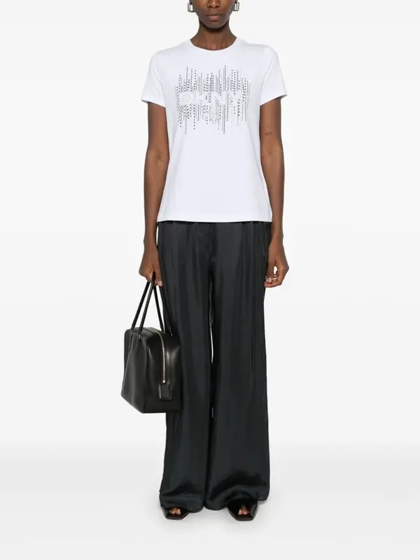 Dkny Logo-embellished T-shirt - White