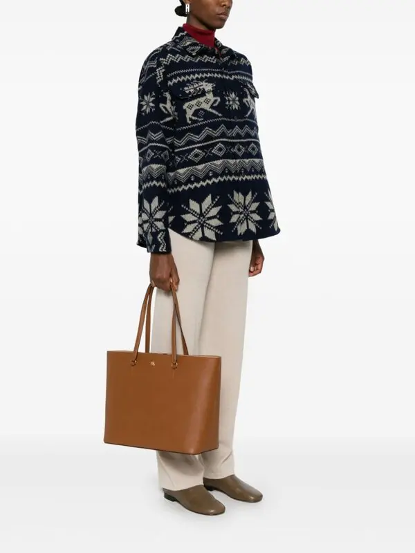 Ralph Lauren Karly Medium Tote Bag - Brown
